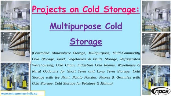 PROJECT REPORT ON COLD STORAGE | PDF
