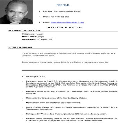 Projects profile | PDF