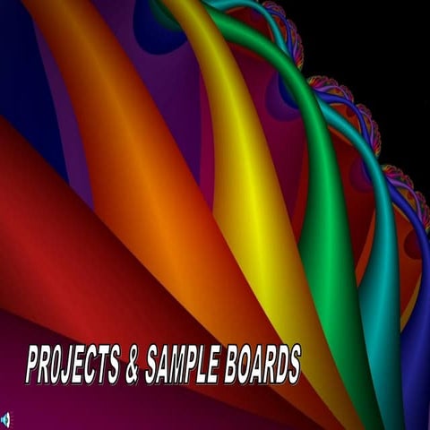 Projects sample boards | PPT