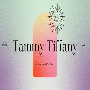 Past Projects (Tammy Tiffany Geneberty) | PPT