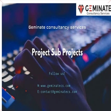 Project Sub Projects | PDF
