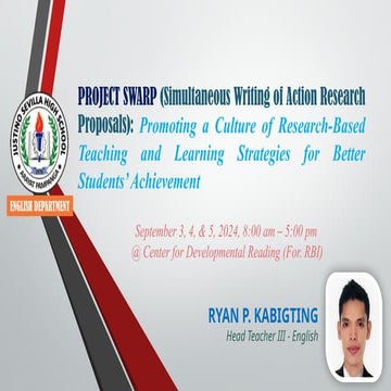 PROJECT Simultaneous Writing of Action Research Proposals.pptx