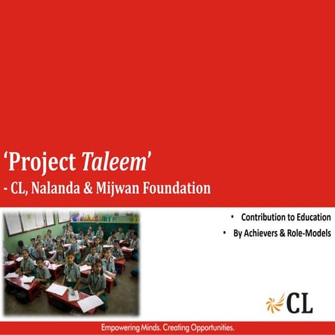Project taleem | PPTX