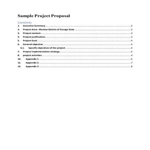 Project title Project Management | DOCX