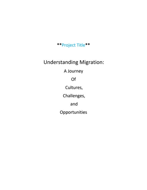 Trends, Network and Critical Thinking Unit 3 Global Networks Labor and ...