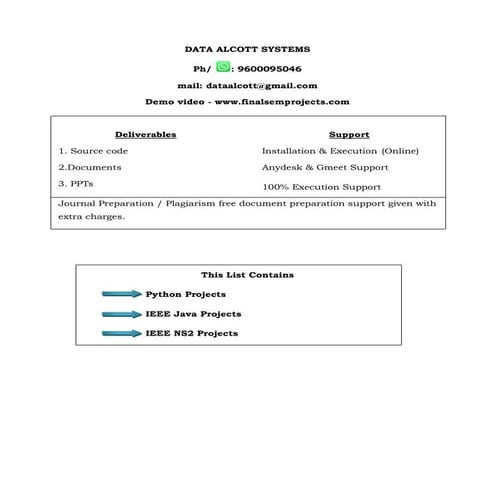 Project Topics 2023 pdf