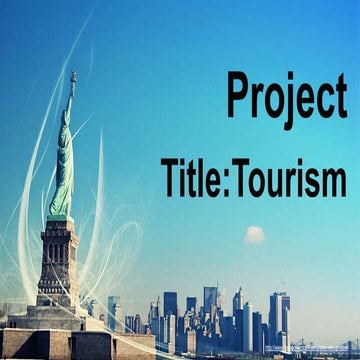 Project TOURISM.pptx