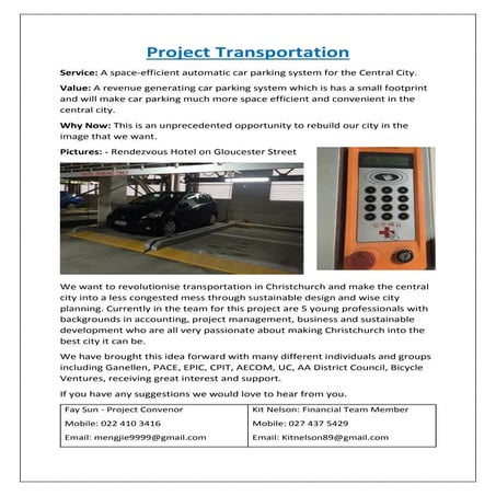 Project transportation | PDF