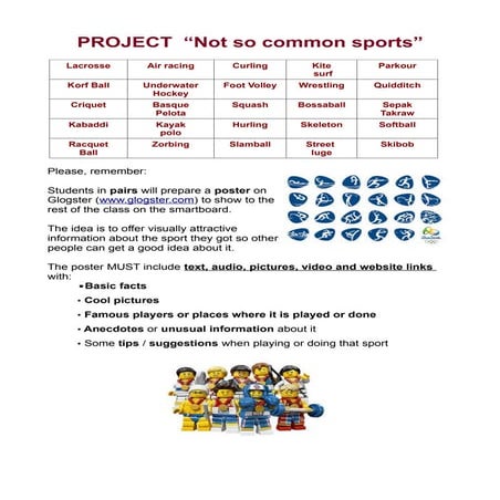 Project uncommon sports | PDF