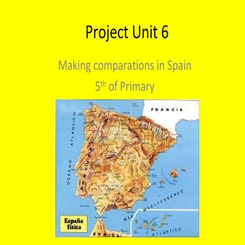 Project unit 6 5th primary | PPT
