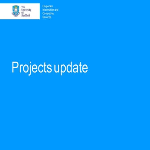 Project Update User Group | PPTX