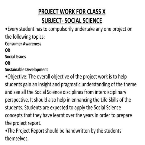 PROJECT WORK FOR CLASS X SST.pptx