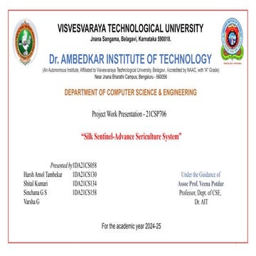 Silkworm Disease Detection -Major Project | PPTX