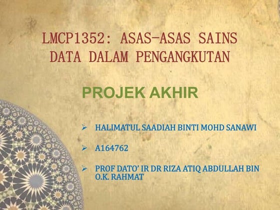 Projek akhir | PPT