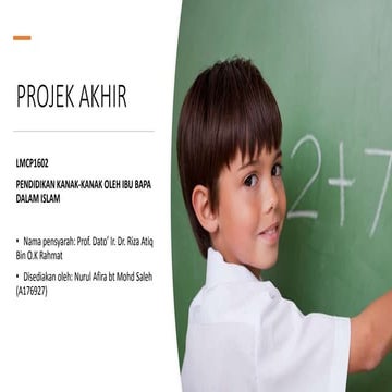 Projek Akhir LMCP1602 | PPT