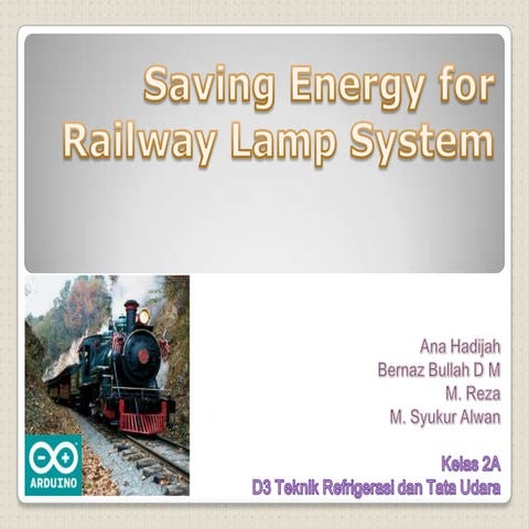 Project Arduino Uno With Sound Sensor Ppt