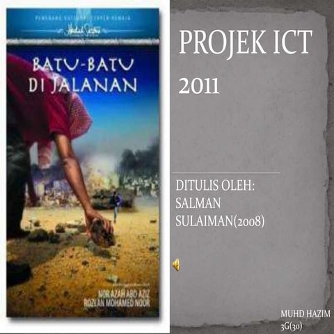 Projek ict 2011(hazim 3G) | PPSX