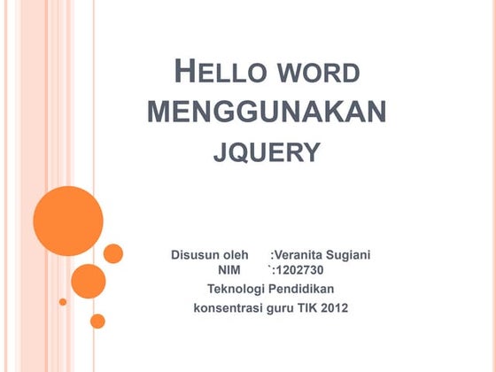 Membuat project dan script koneksi database | PDF