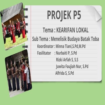 Projek P5 sman 11 Medan tahun ajaran 2023/2024 | PPT