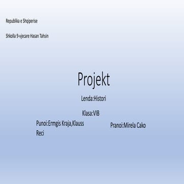 Projekt.histori klasa 6 ghilbjndsuoihgdshioPJIHOUGREJOEGJHUOJHOREGJIO;HTEJOIHR | PPTX
