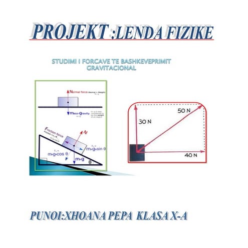Tema:Forca dhe levizja ne jeten e perditshme | PPTX