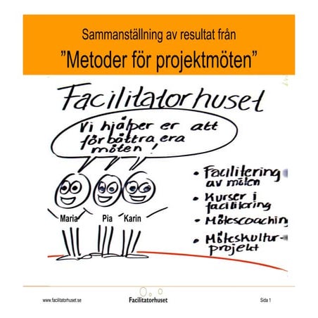 Projektforum metoder | PDF