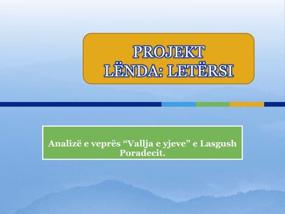 Huazimet ne gjuhen shqipe | PPT