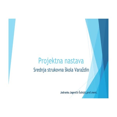 Projektna nastava povijesti | PDF