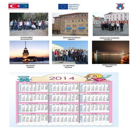 Turkish Project Calender | PDF