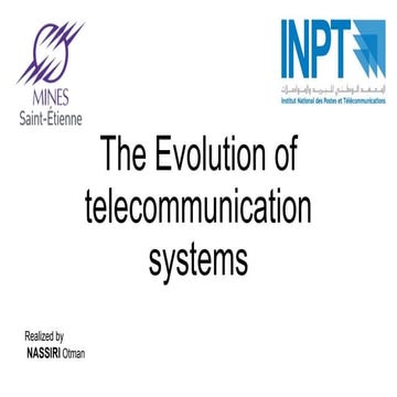 The evolution of telecommunication | PPTX