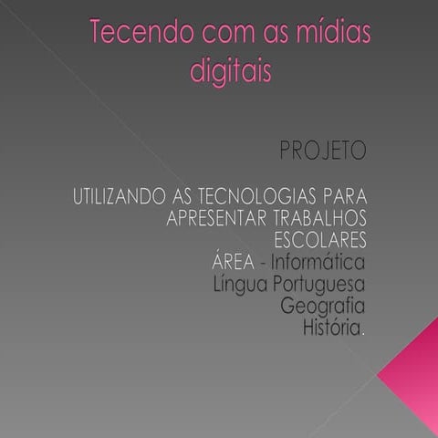 Projeto e proinfo paroquial | PPT