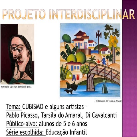 Projeto interdisciplinar de Arte 4º Período UCAM | PPTX
