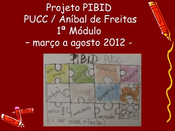 Slides apresentação do projeto pibid | PPT