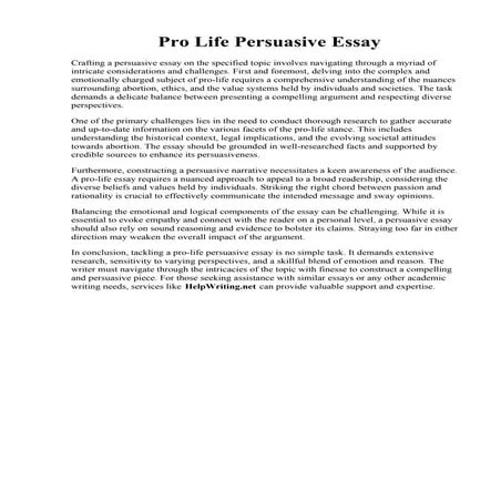 Pro Life Persuasive Essay.pdf