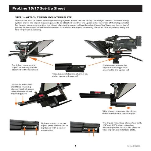 Prompterpeople Proline 17 | PDF