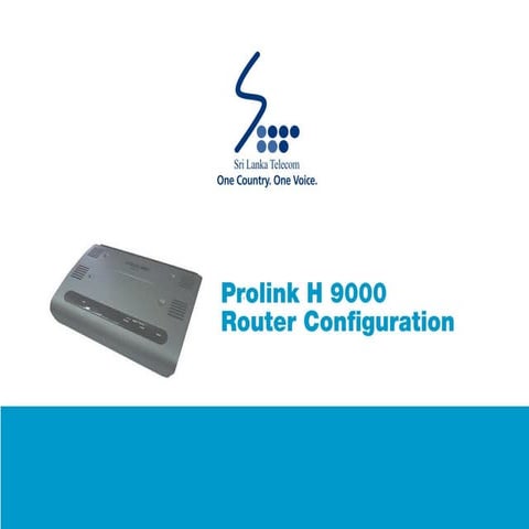 Prolink H9000 | PPT