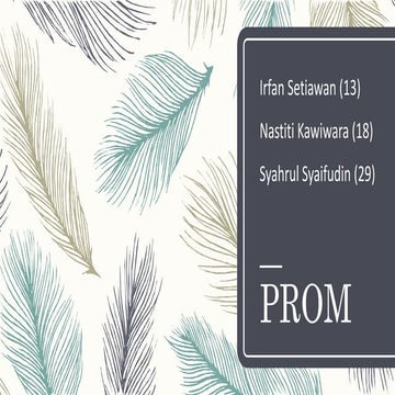 PROM | PPTX
