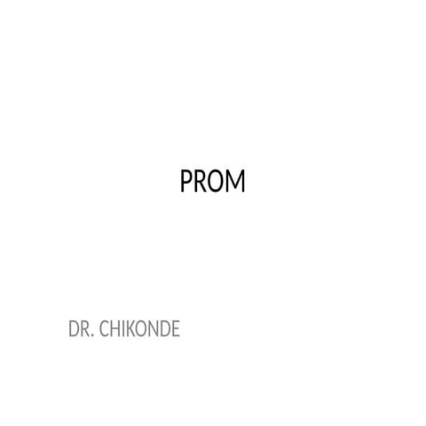 department of gynecology and obstetrics PROM.pptx