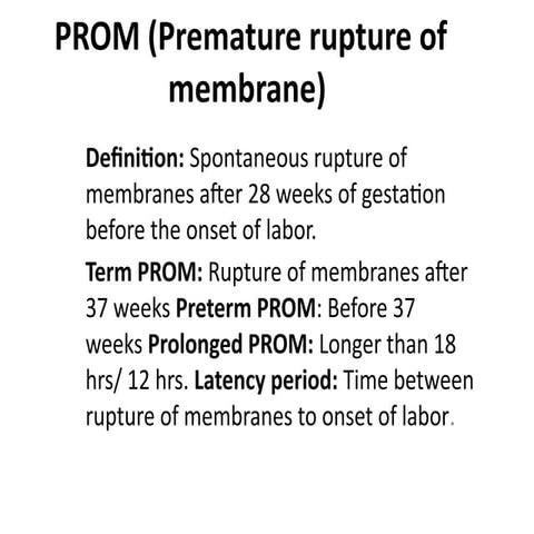 Powerpoint Presentation on the topic PROM.pptx