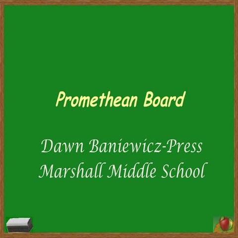 Promethean Board | PPTX