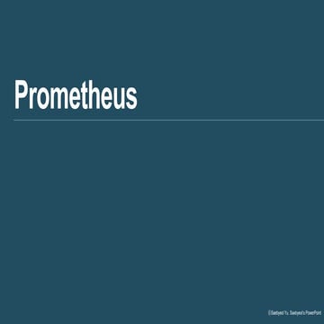 Prometheus | PPTX