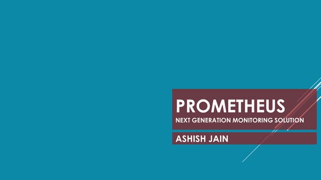 Prometheus Meetup Ppt Ppt