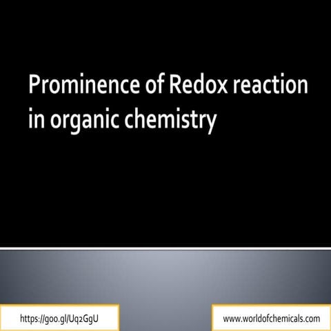 REDOX REACTION | PPTX