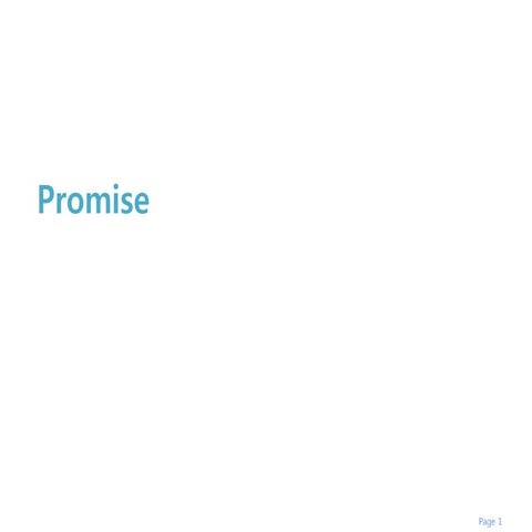 Promise | PPT