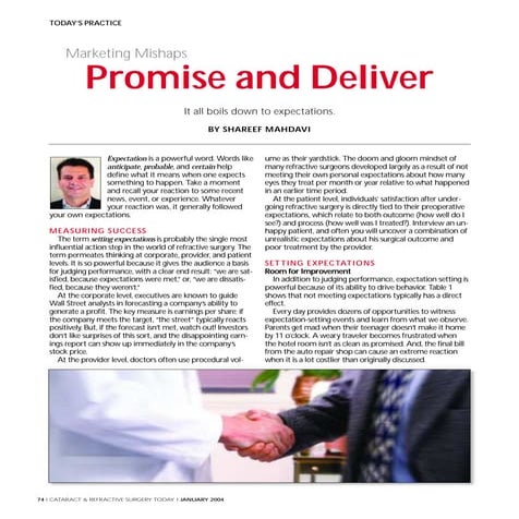 Promise and deliver | PDF