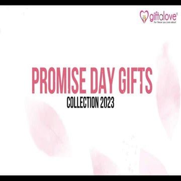 Promise day Gifts-Giftalove.com.pptx