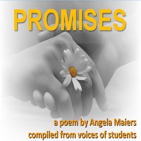 Promise Poem | PPT | Poetry | Books and Literature
