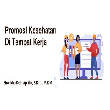 promosi kesehatan x DI TEMPAT KERJA .pptx