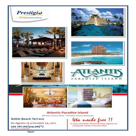 Promo atlantis bahamas | PDF