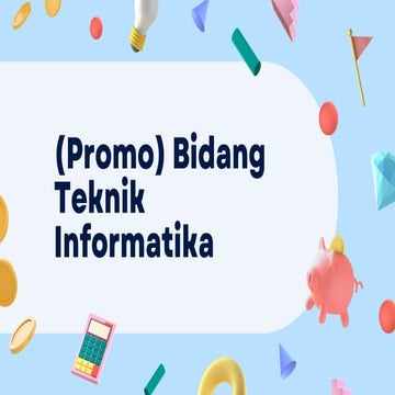 (Promo) bidang teknik informatika | PDF